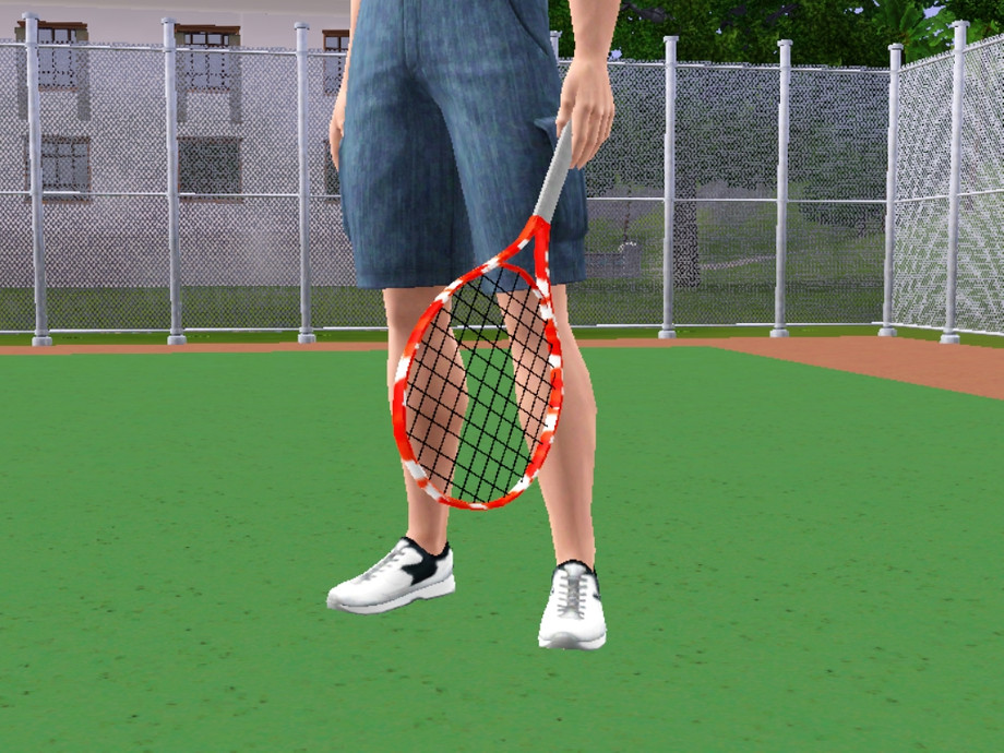 The Sims Resource | Tennis Racket for Men