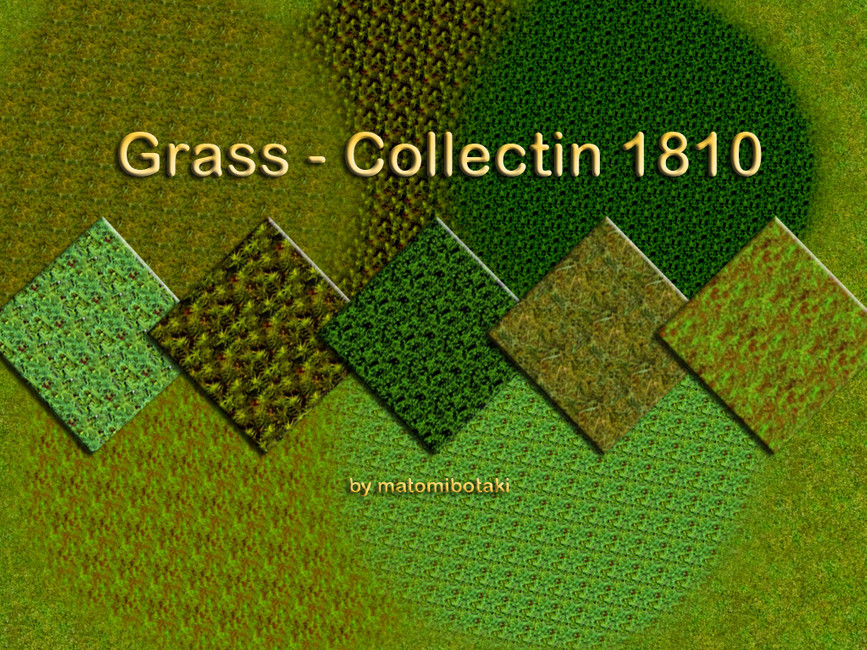 The Sims Resource - Grass Collection 1810