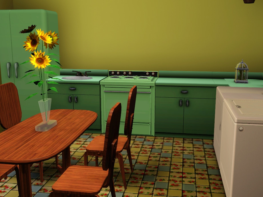 The Sims Resource | Retro Houses Collection - 1264 Mosonic Drive