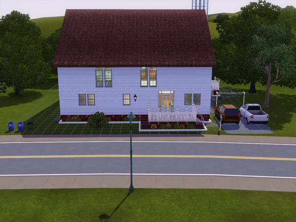 The Sims Resource | Loft house3BR teen loft
