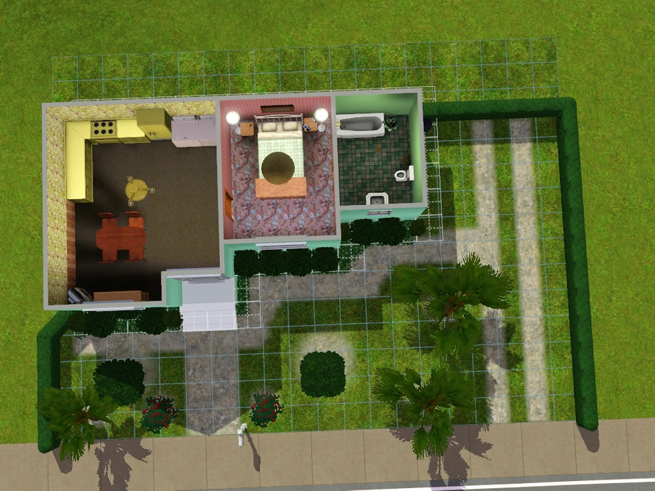 The Sims Resource - Retro Houses Collection - 734 Chandler Hollow