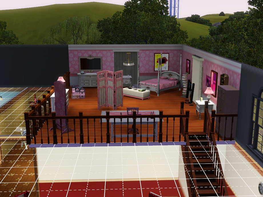 The Sims Resource | Loft house3BR teen loft