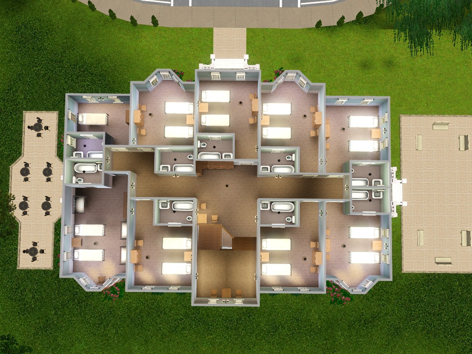 The Sims Resource | Victorian Hospital