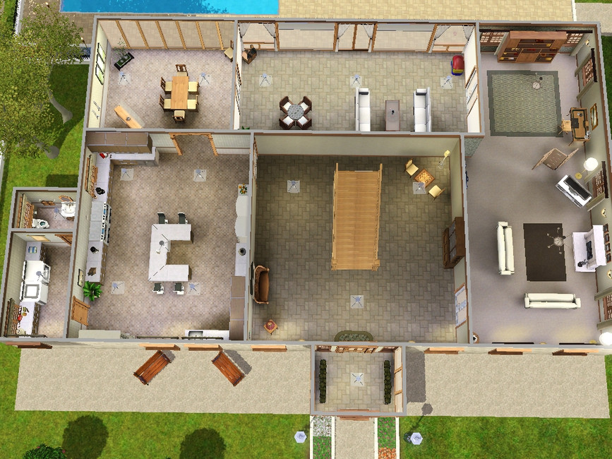 The Sims Resource - Home Farm Conversion