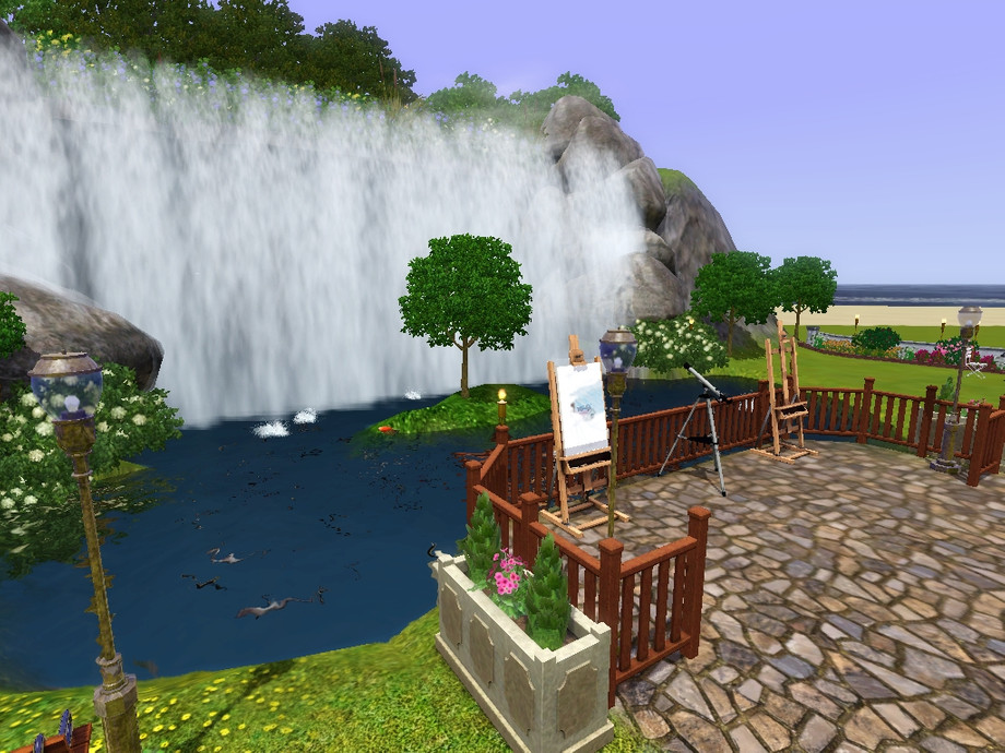 The Sims Resource | Tribute Park-- Full of rare gems,seeds and fish