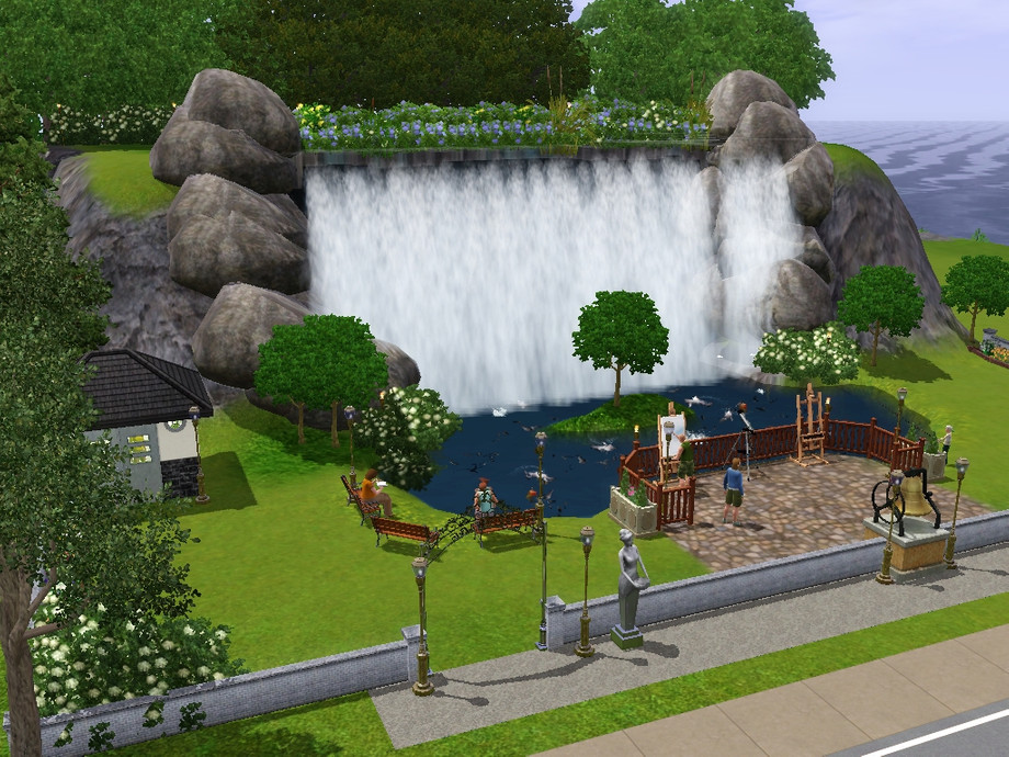 The Sims Resource | Tribute Park-- Full of rare gems,seeds and fish