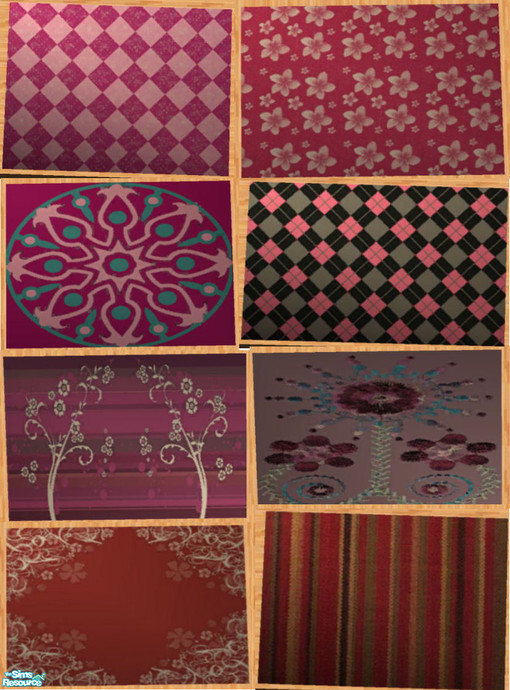 The Sims Resource | Lots O' Rugs Set2