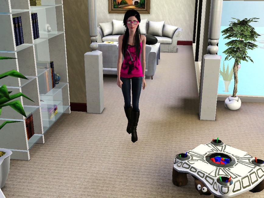 The Sims Resource - Fashionable Nerd Glasses.