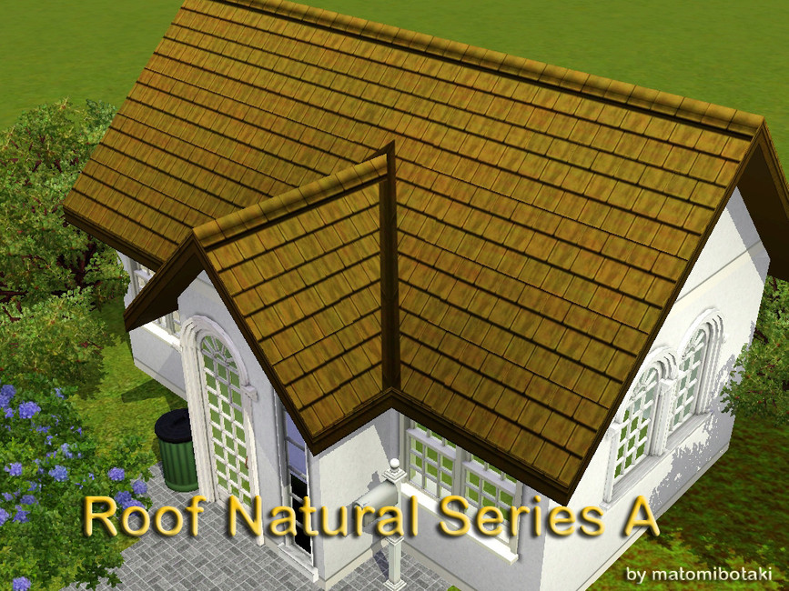 The Sims Resource - Roof Natural Series A