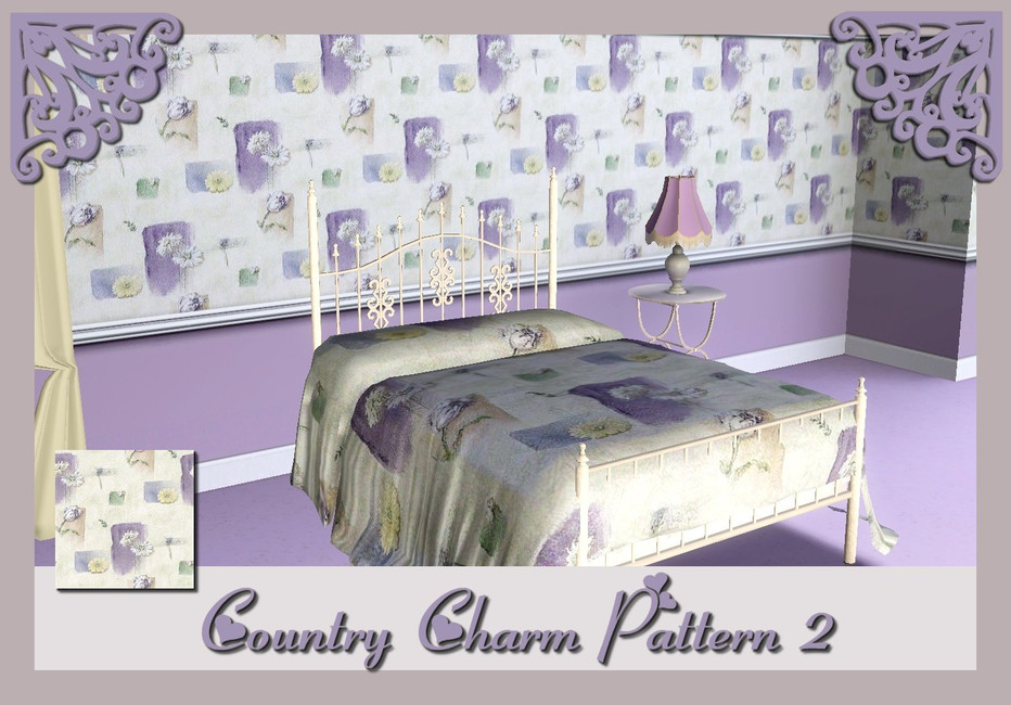 The Sims Resource - Country Charm Pattern Set