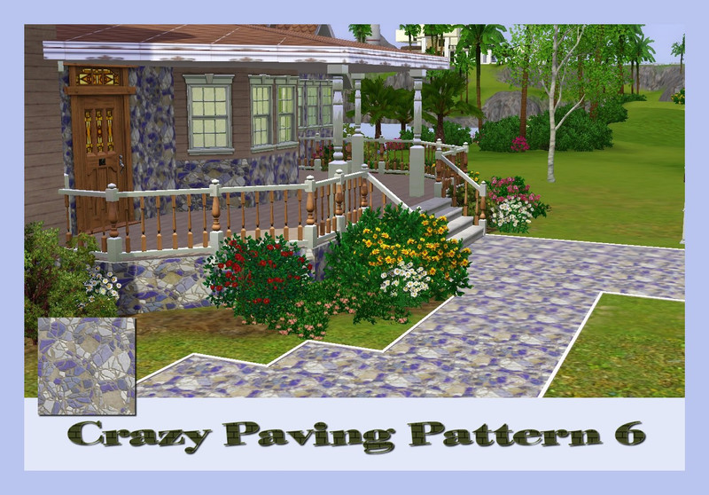 ziggy28's Crazy Paving Pattern Set