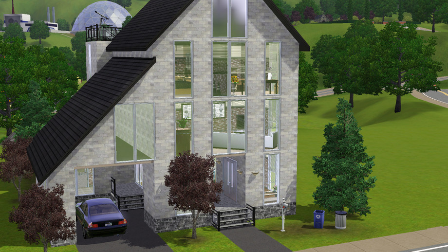 The Sims Resource | Dreamy Glass House