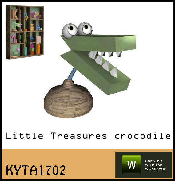 The Sims Resource | Little treasures crocodile