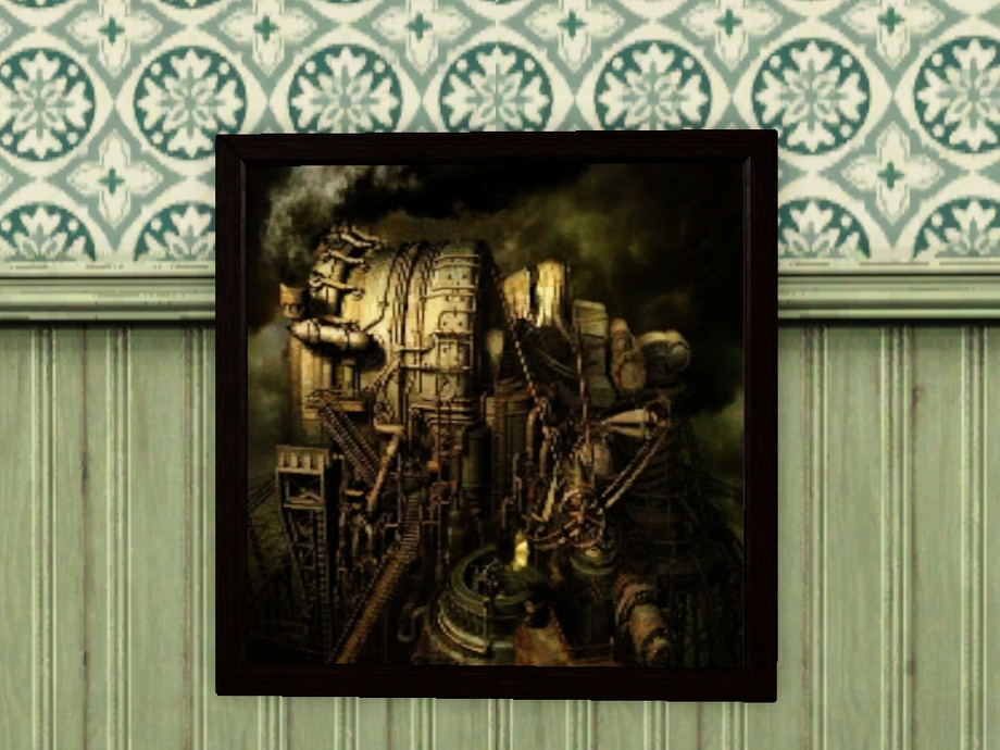 The Sims Resource | Para_Steampunk Prints 20