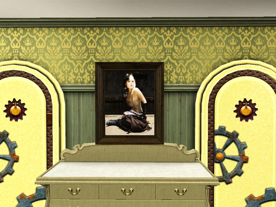 The Sims Resource - Para_Steampunk Prints 7