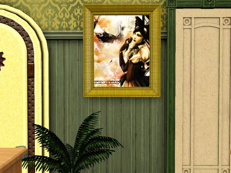 The Sims Resource - Para_Steampunk Prints 8