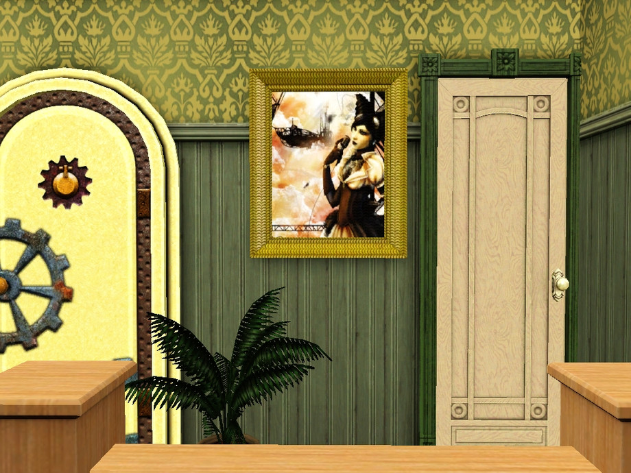 The Sims Resource - Para_Steampunk Prints 8