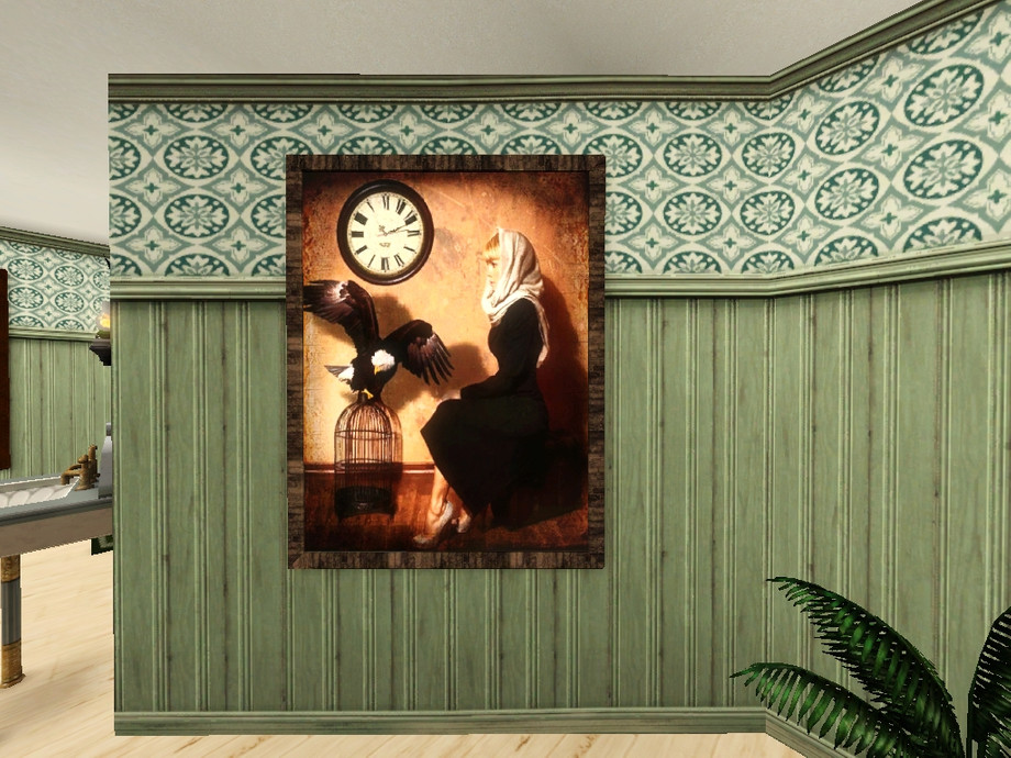 The Sims Resource - Para_Steampunk Prints 5