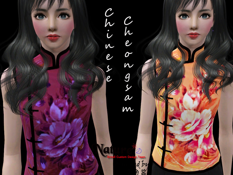 The Sims Resource | Chinese Cheongsam-juzhitu