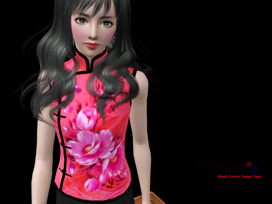 The Sims Resource | Chinese Cheongsam-juzhitu
