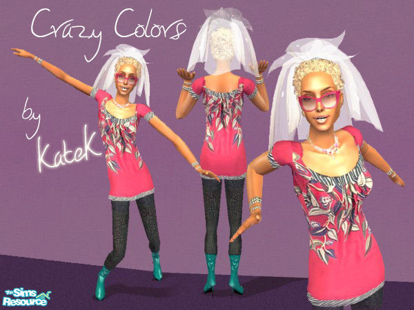 The Sims Resource - Crazy Colors
