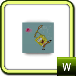 The Sims Resource | painting cartoon 3 (spongebob)