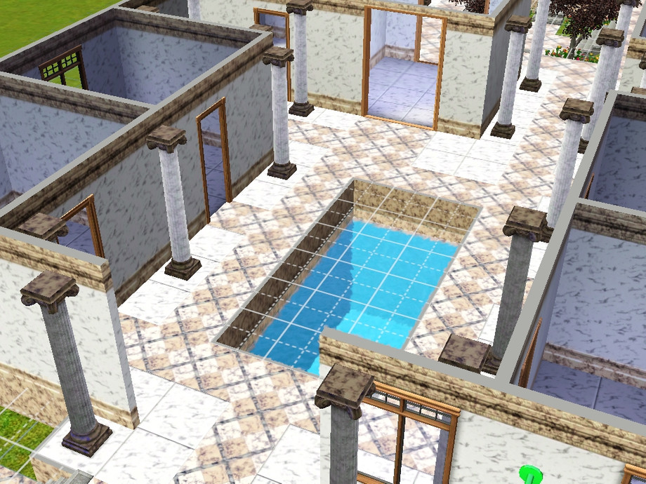 The Sims Resource - Roman Style Home (unfurnished)