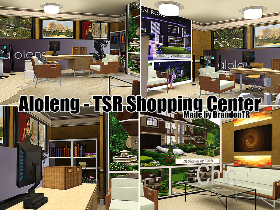 The Sims Resource | TSR Shopping Center made by BrandonTR