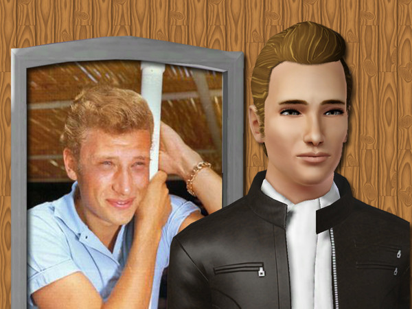The Sims Resource - Johnny Hallyday