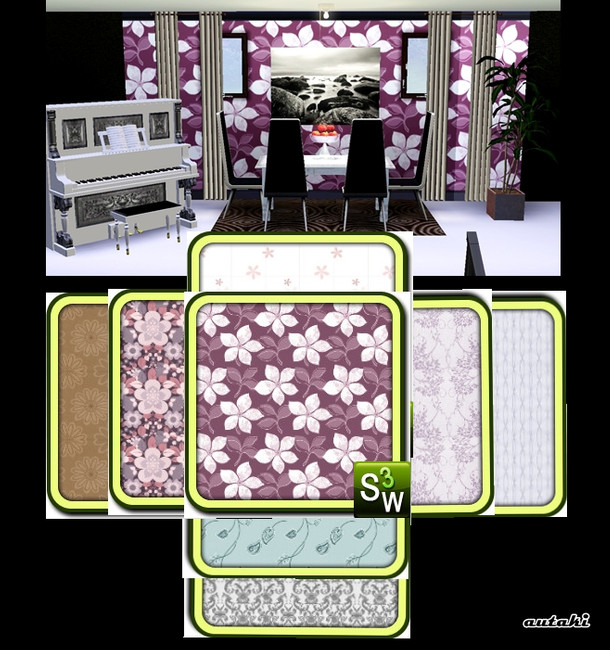 The Sims Resource - FW Themed Pattern set