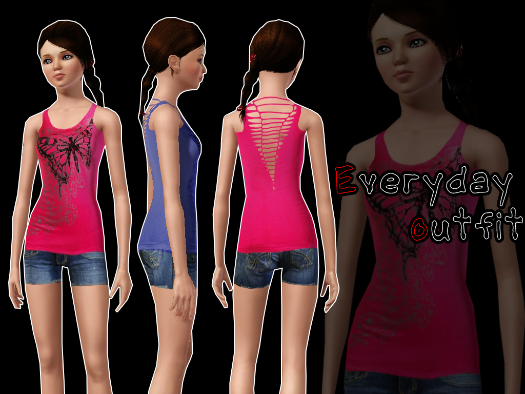 The Sims Resource | Everyday outfit
