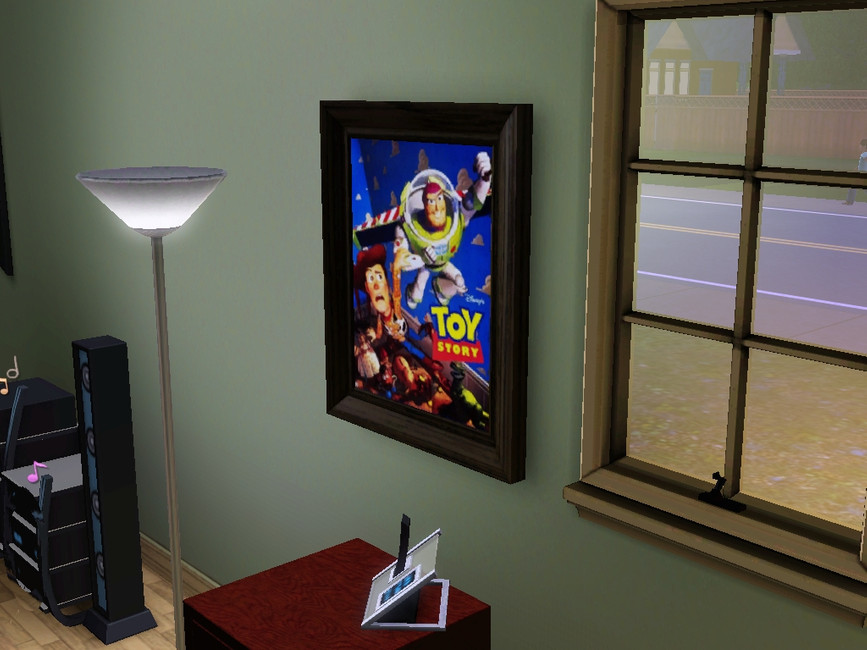 The Sims Resource - Movie poster Toy story