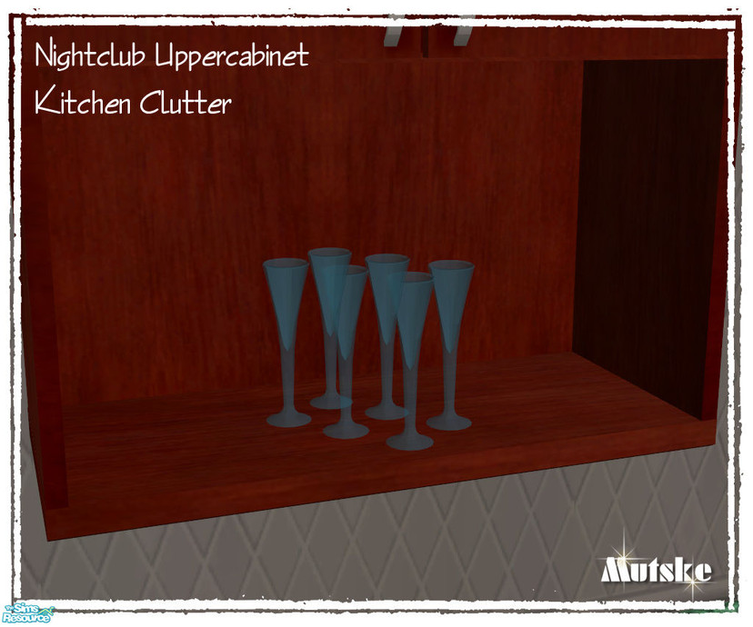 The Sims Resource - Kitchen Clutter Flutes