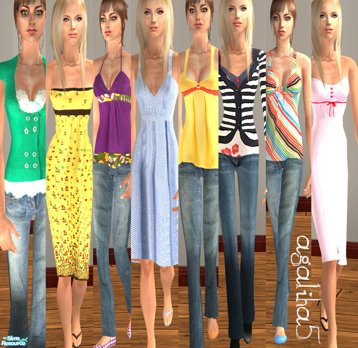 The Sims Resource - Everyday Clothing Set 1