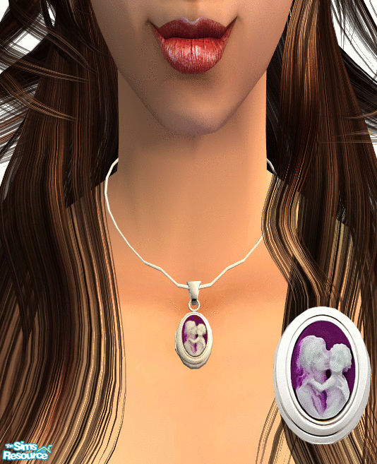 The Sims Resource | Necklaces 2 - Locket 03