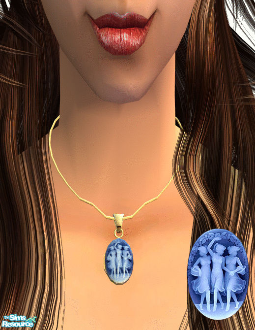 The Sims Resource | Necklaces 2 - Locket 06