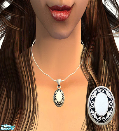 The Sims Resource | Necklaces 2 - Locket 02