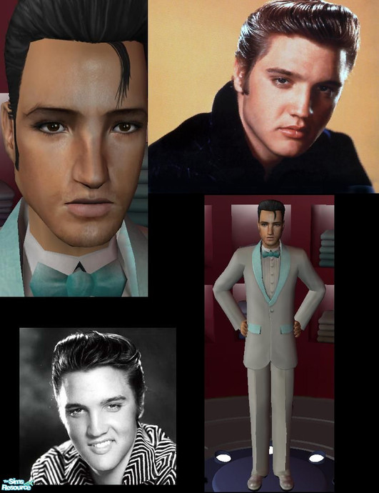 The Sims Resource | Elvis Presley