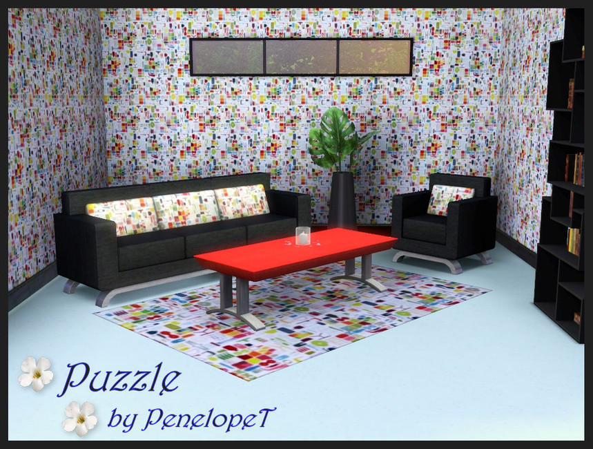 The Sims Resource - Puzzle Pattern