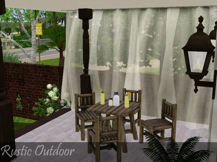 The Sims Resource - Rustic Outdoor