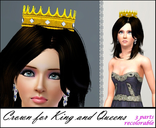 The Sims Resource | Crown for Kings and Queens