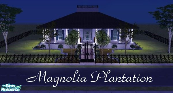 The Sims Resource | Magnolia Plantation