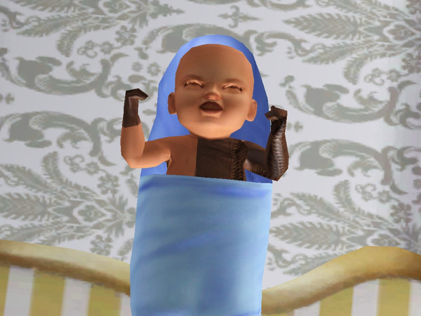 The Sims Resource - Screenshot - The reason he is crying--