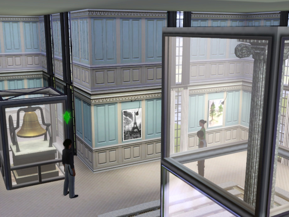 The Sims Resource | 30th Century Art Gallery and Museum