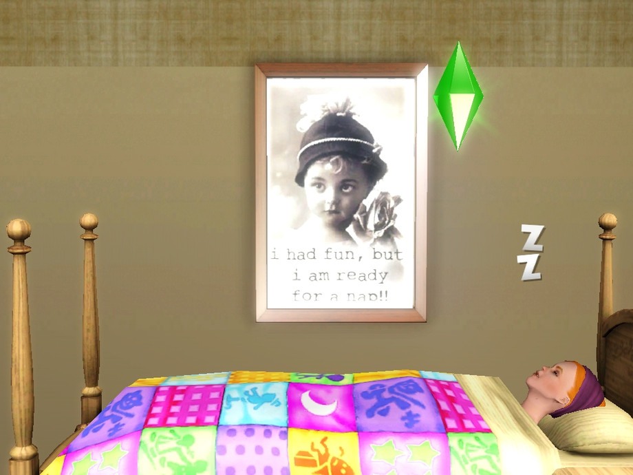 The Sims Resource - Para_Had Fun_Need Nap