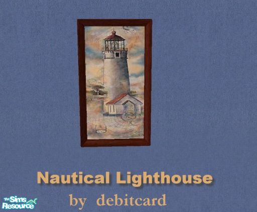 The Sims Resource - Nautical Lighthouse