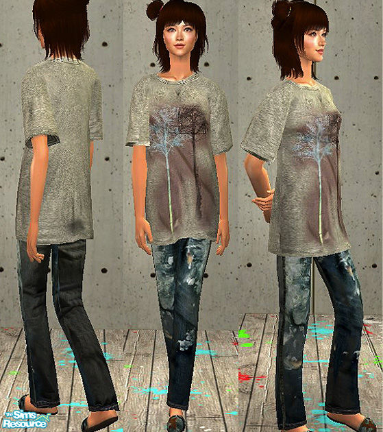 The Sims Resource - openhouse SLOB GRUNGE Set - 5fe52dd0 Openhouseafslob