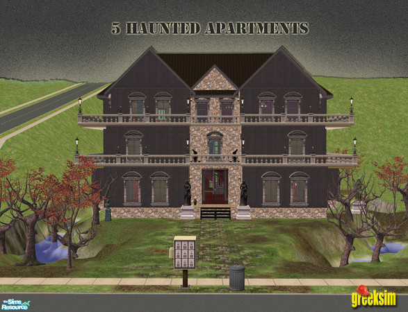 The Sims Resource | grks Haunted Apartments