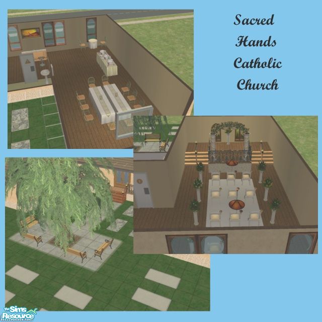 The Sims Resource | Sacred Hands Catholic Church