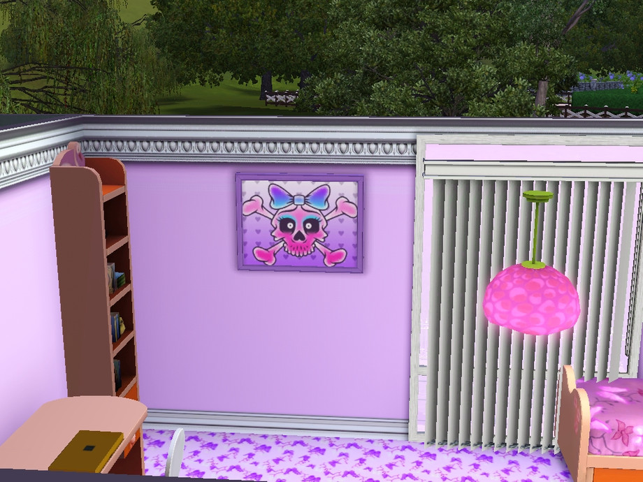 The Sims Resource | Cool Skull for those cool girls
